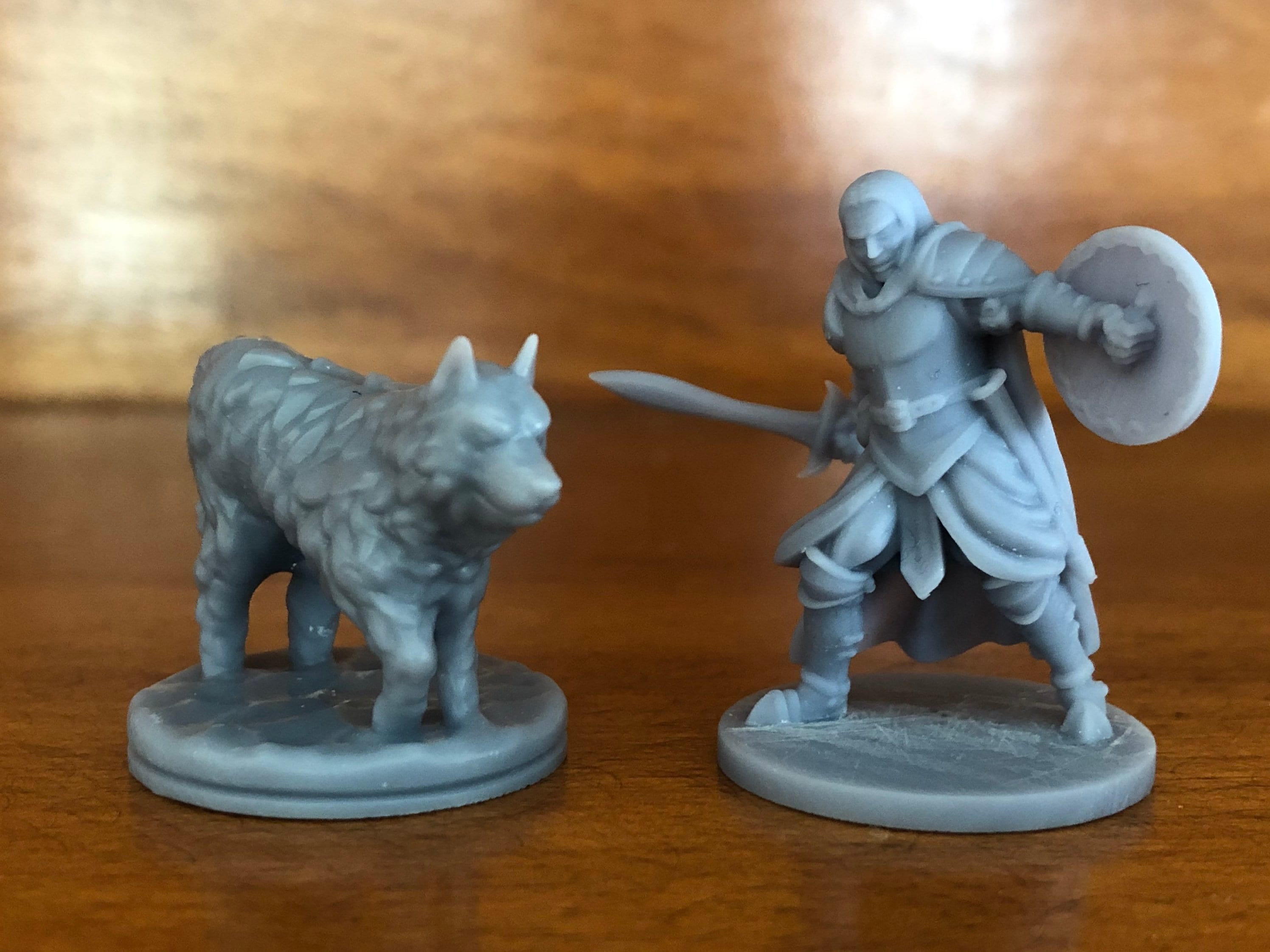 Dnd Dog 28mm Miniature Pet Farm Animals Wargaming Terrain - Etsy UK