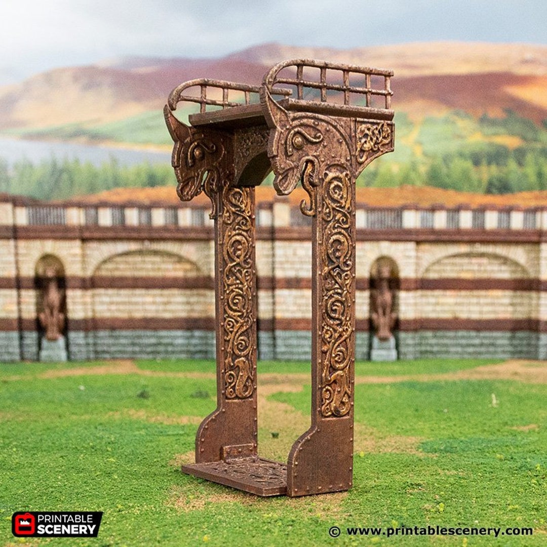 Dnd Landing Platforms Rise of the Halflings Tabletop Scatter Terrain ...