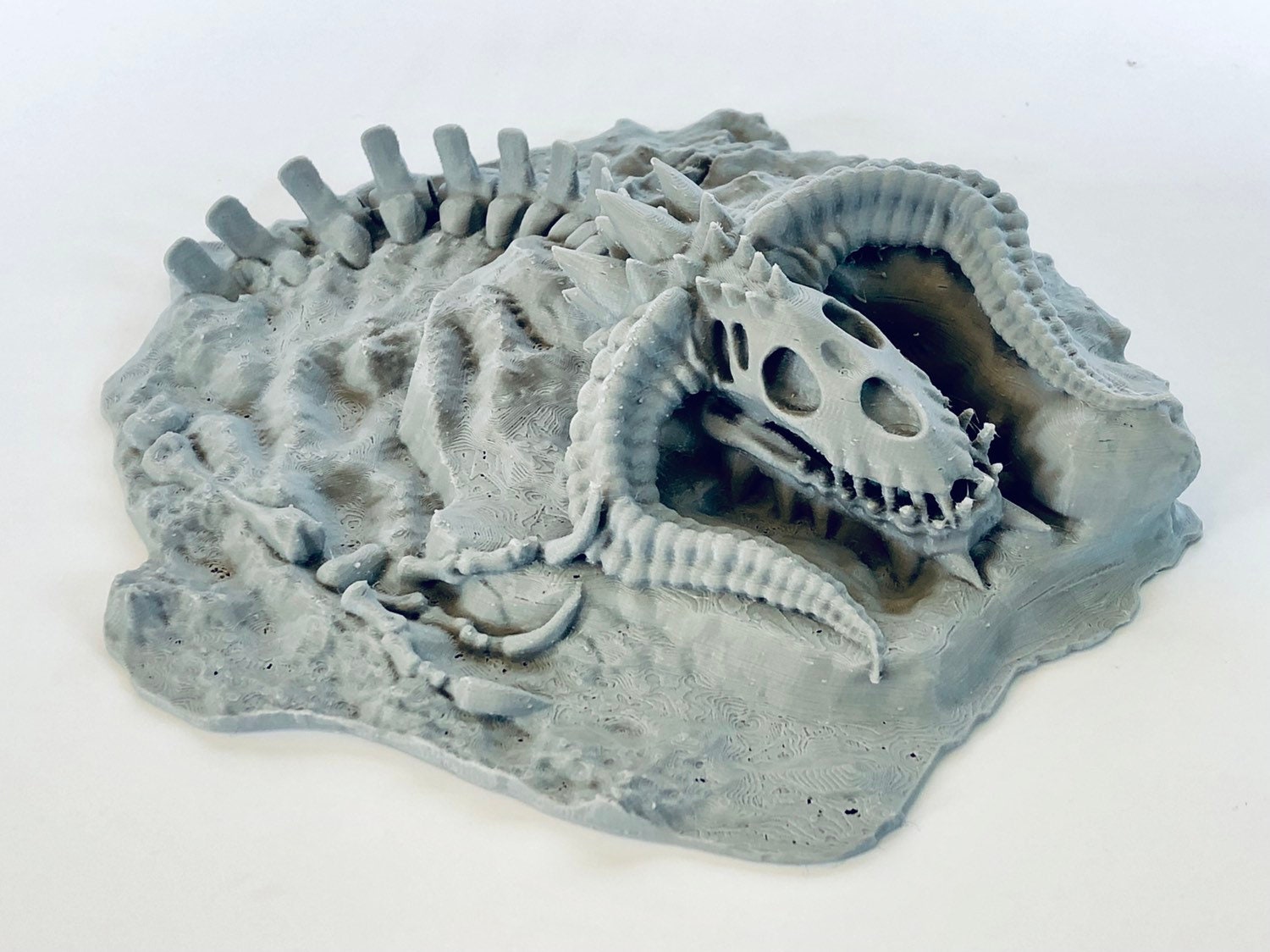 Dnd Black Dragon Skeleton Remains Boneyard Bones Bone Pit - Etsy