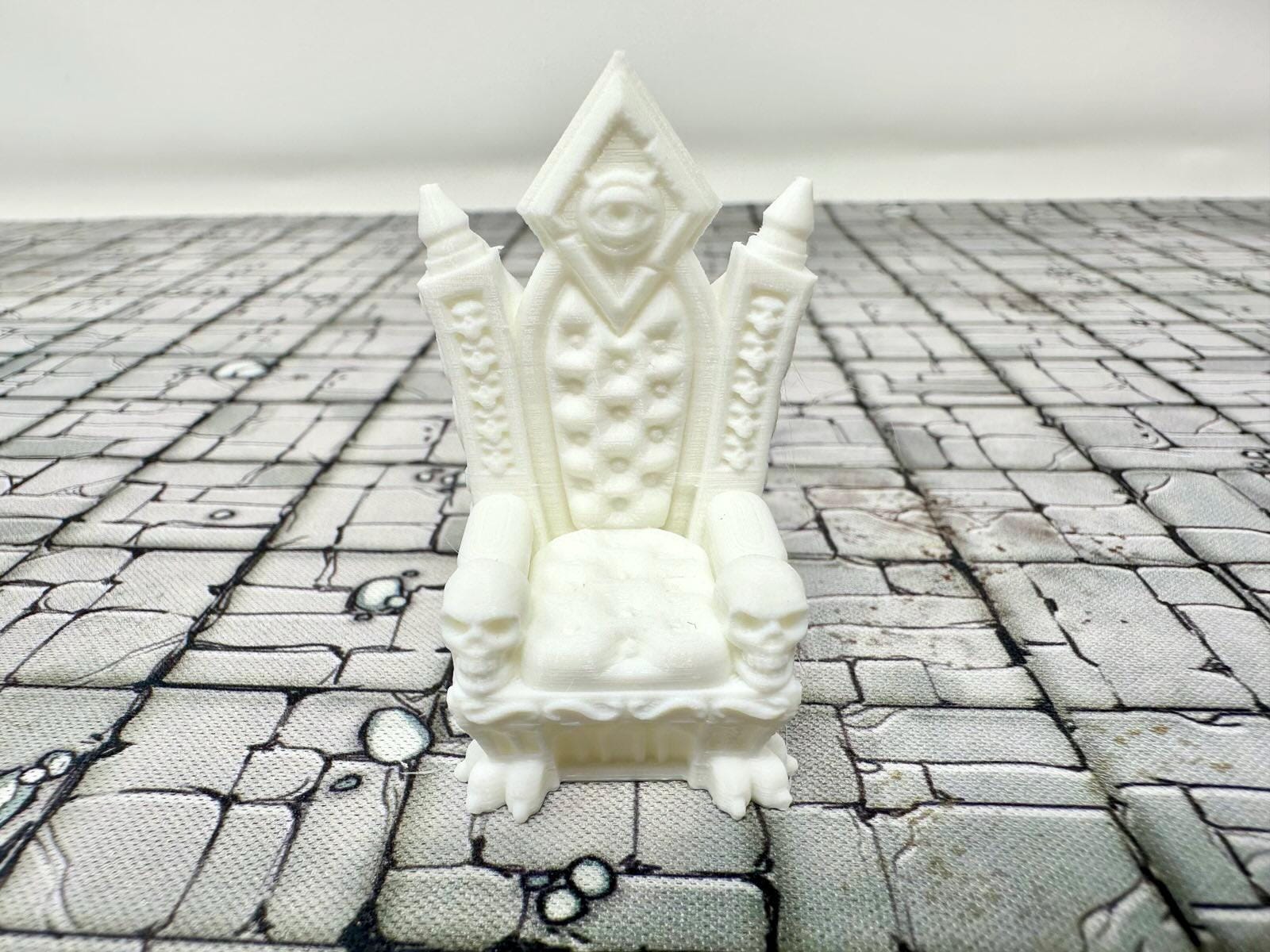 Dnd Throne Grand Chair Judge Wizard King Necromancer Royal Dragon's ...
