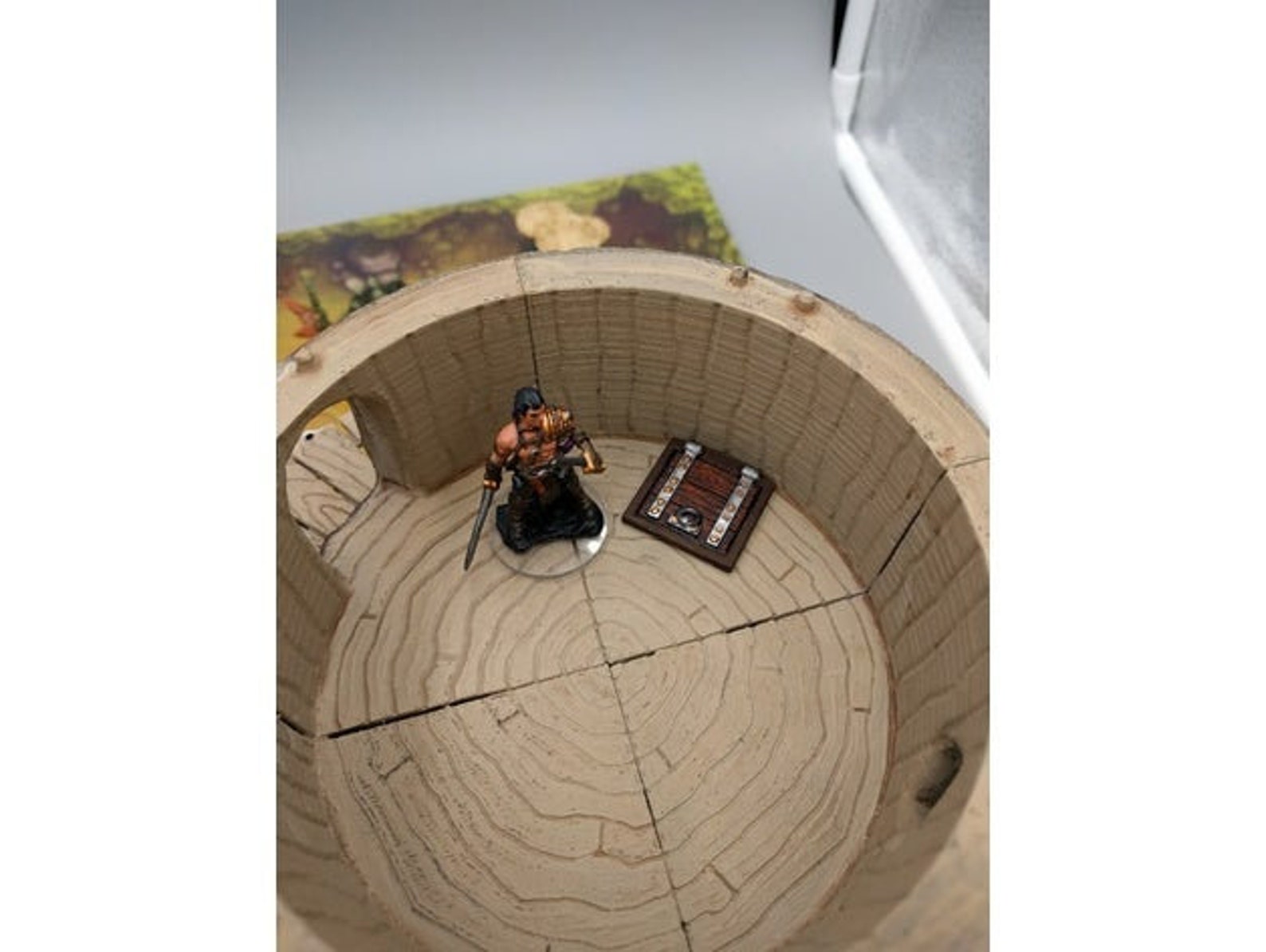 Dnd Trap Door Set- Floor Hatch Hidden Entrance Secret Passage Tabletop ...