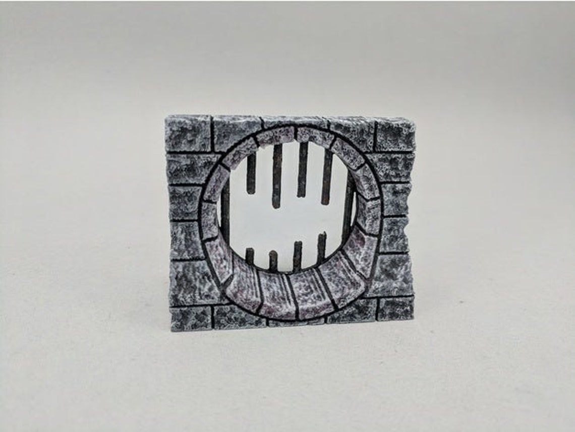 Dnd Sewer Drain Grate Underground Passageways Tunnel Traps Tabletop ...
