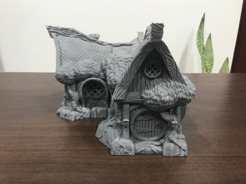 Dnd Forest Cottage Home House 28mm Tabletop Miniature - Etsy