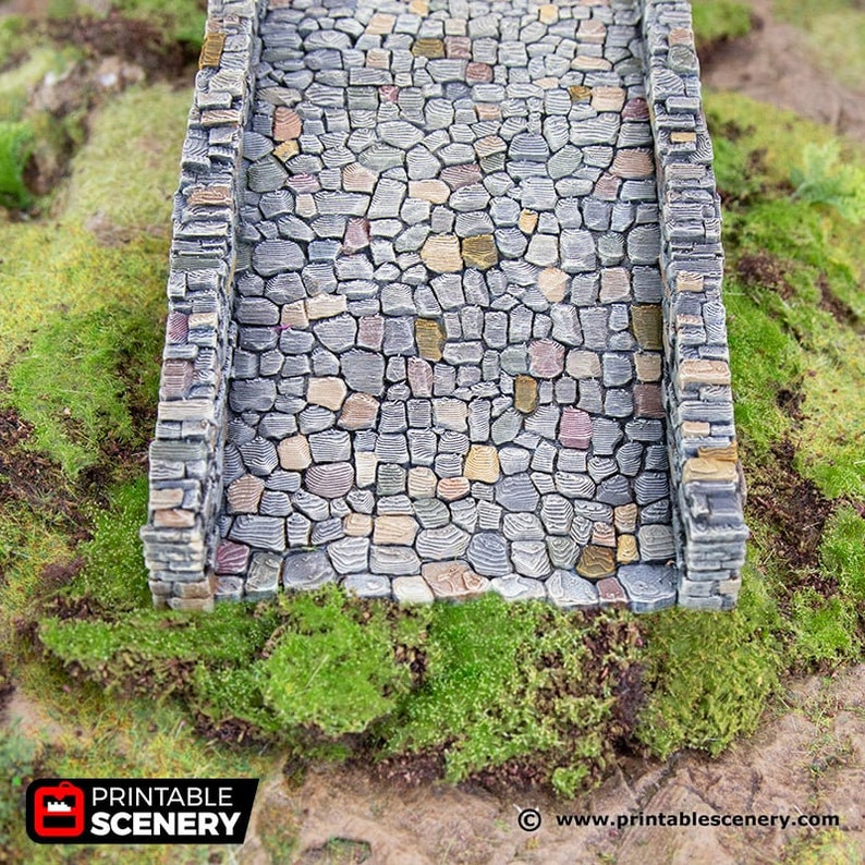 Dnd Stone Bridge From Hagglethorn Waterway Crossing Tabletop - Etsy