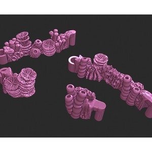 Dnd Ocean Coral Reef Formations Aquatic Polyps Growth Tabletop Scatter ...