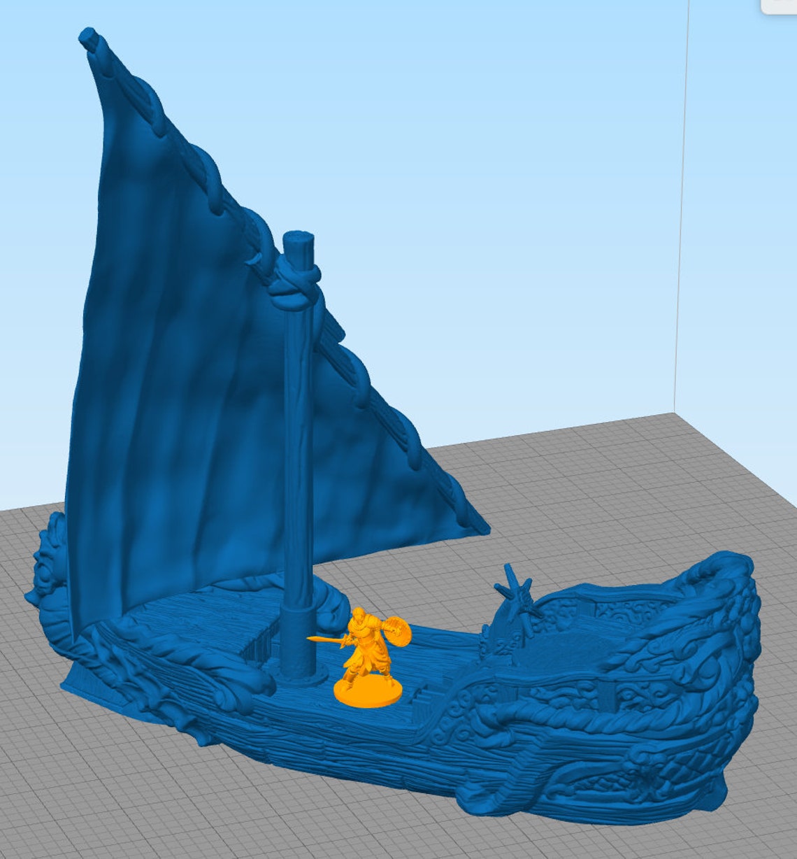 Dnd Maiden's Gambit Ship Galley Pirate Boat Depths of | Etsy