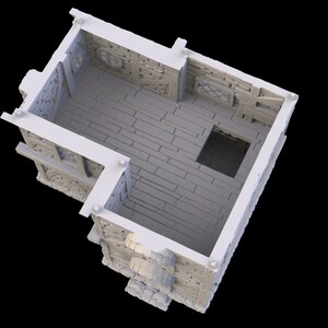 Dnd Medieval Cottage House V2 Two Story Home RPG D&D Dungeons and ...