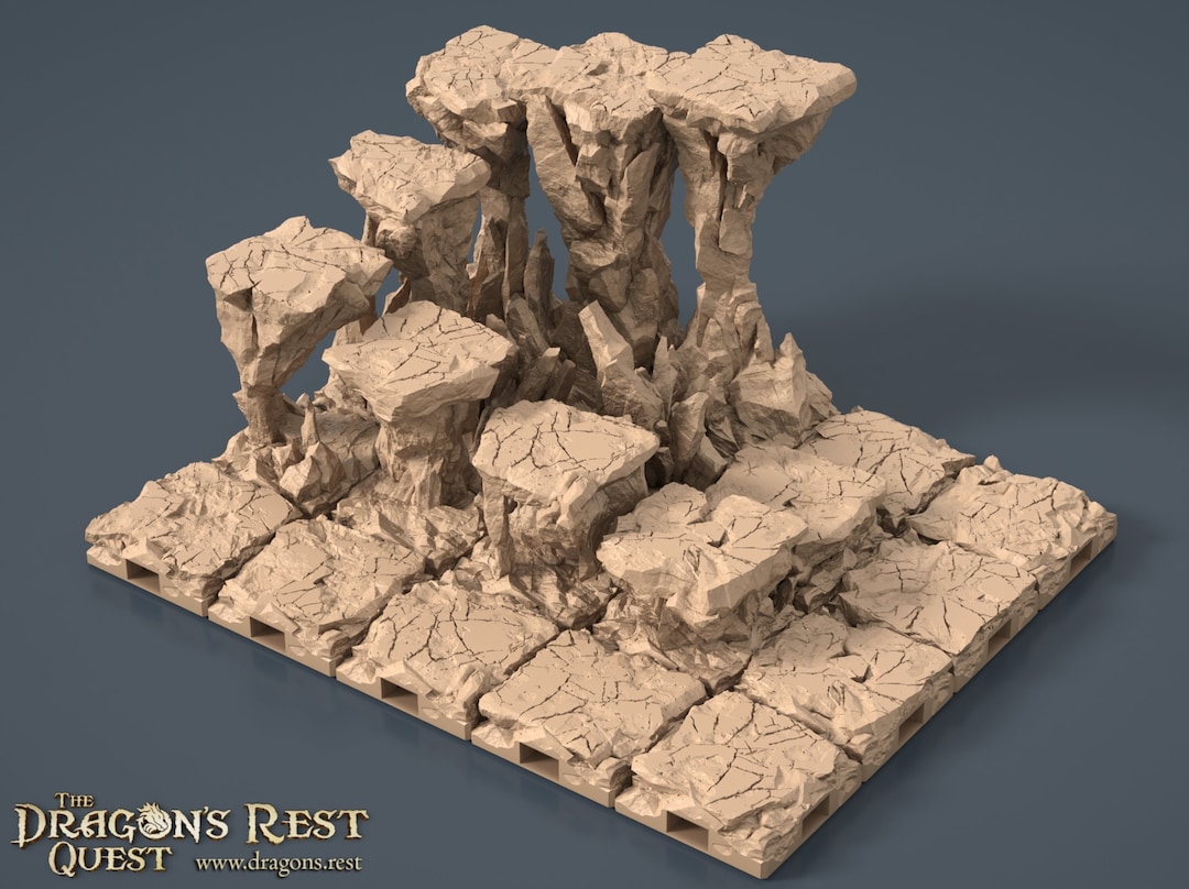 Dnd Ice Room for Terror in the Tundra Heroquest Underground Caverns ...