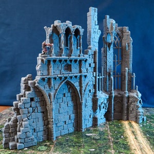 Dnd Large Cathedral RUINS Chapel Church Sanctuary Holy Site Tabletop ...