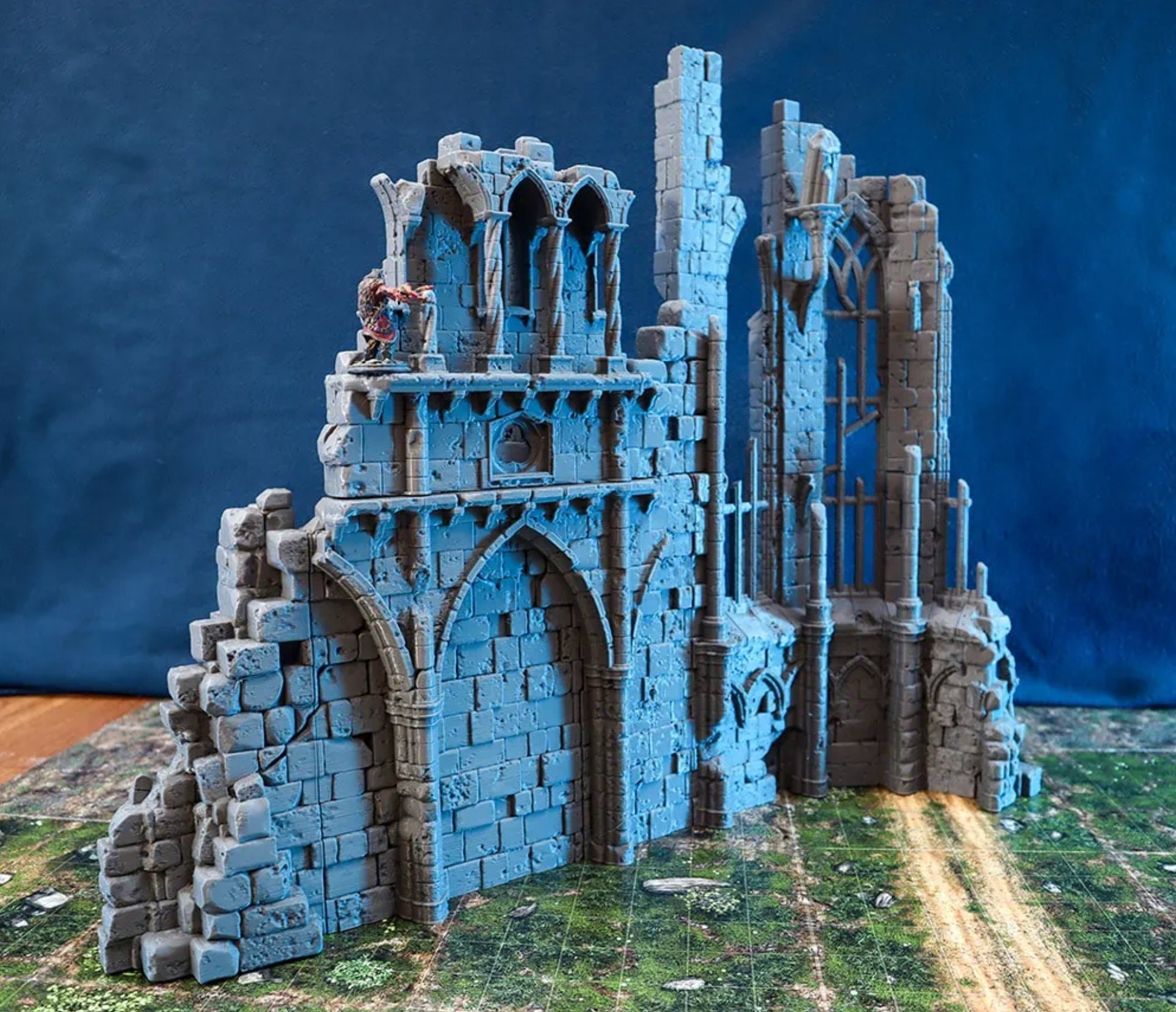 Dnd Large Cathedral RUINS Chapel Church Sanctuary Holy Site Tabletop ...