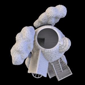 Dnd Canopy Chest Tree House Gnome Druid Fantasy Forest - 28mm Scatter ...