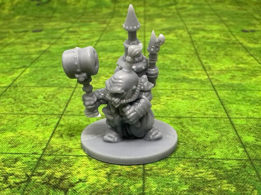 Dnd B-STOCK Dwarven Tinkerer Archanist Mechanic 28mm Resin Miniature ...