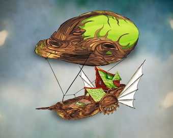 28mm Elven Ship - Etsy