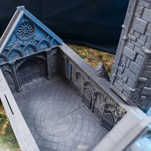Dnd Large Cathedral Chapel Church Sanctuary Holy Site Tabletop Scatter ...