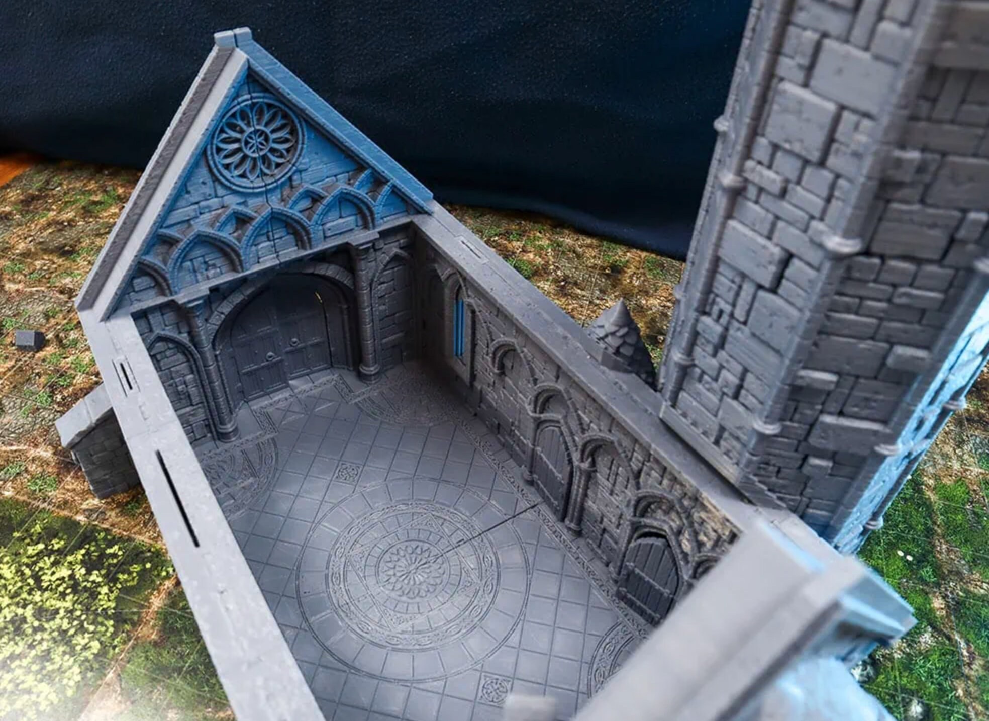 Dnd Large Cathedral Chapel Church Sanctuary Holy Site Tabletop Scatter ...