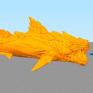 Dnd Shark Demon Giant Underwater Predator Megalodon Aquatic Terror ...