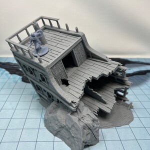 Dnd Shipwreck Ship Wreck Ruins Pirate Seaport War Battle Ruins Tabletop ...