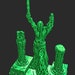 Dnd Atlantis Statue Ruins Ocean Underwater Tabletop Terrain Miniature ...