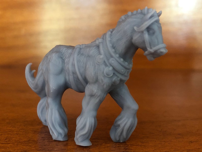 Dnd Draft Horse Stallion Mare Livestock Farm Animal Tabletop Miniature ...