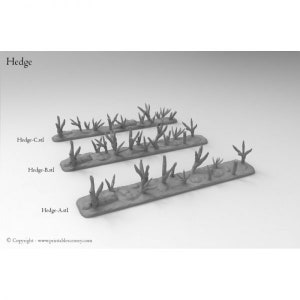 Dnd Hedges or Bushes for Groundcover Tabletop Scatter Terrain RPG D&D ...