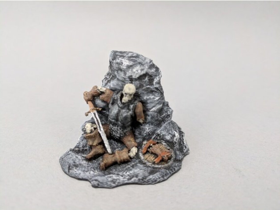 Dnd Resin Long Dead Adventurer NCP Corpse Skeleton Bones - Etsy UK
