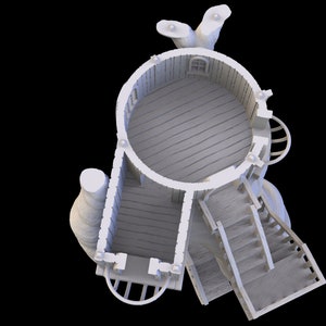 Dnd Canopy Chest Tree House Gnome Druid Fantasy Forest - 28mm Scatter ...