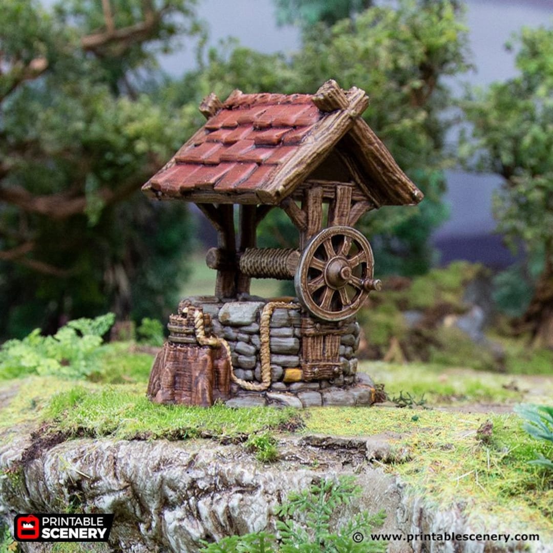 Dnd Village Well Hagglethorn Hollow Tabletop Scatter Farm Village ...