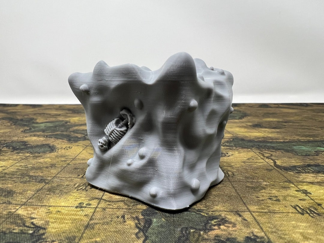 Dnd Cube O' Snot Monster Cube Slime Ooze Gelantinous Cube Jelly Terrain ...