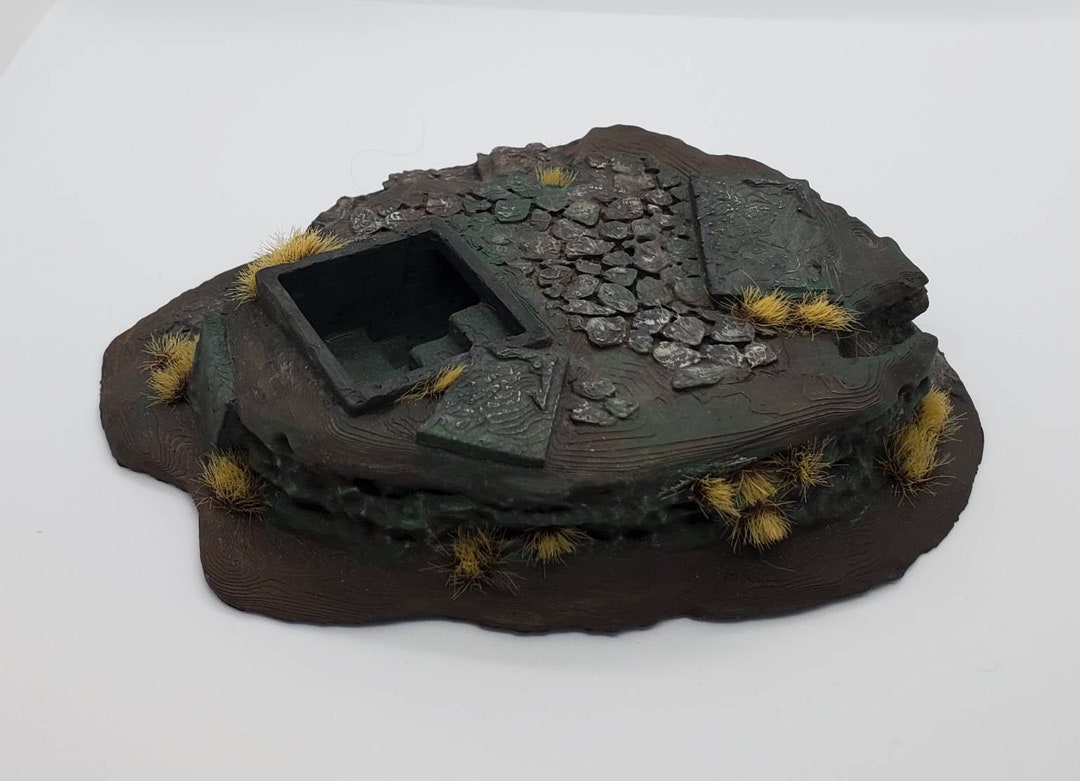 Dnd Shattered Tomb Burial Chamber Crypt Mausoleum Catacomb Tabletop ...