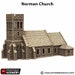 Dnd Norman Stone Church Medieval Chapel Country and King Castle Village ...