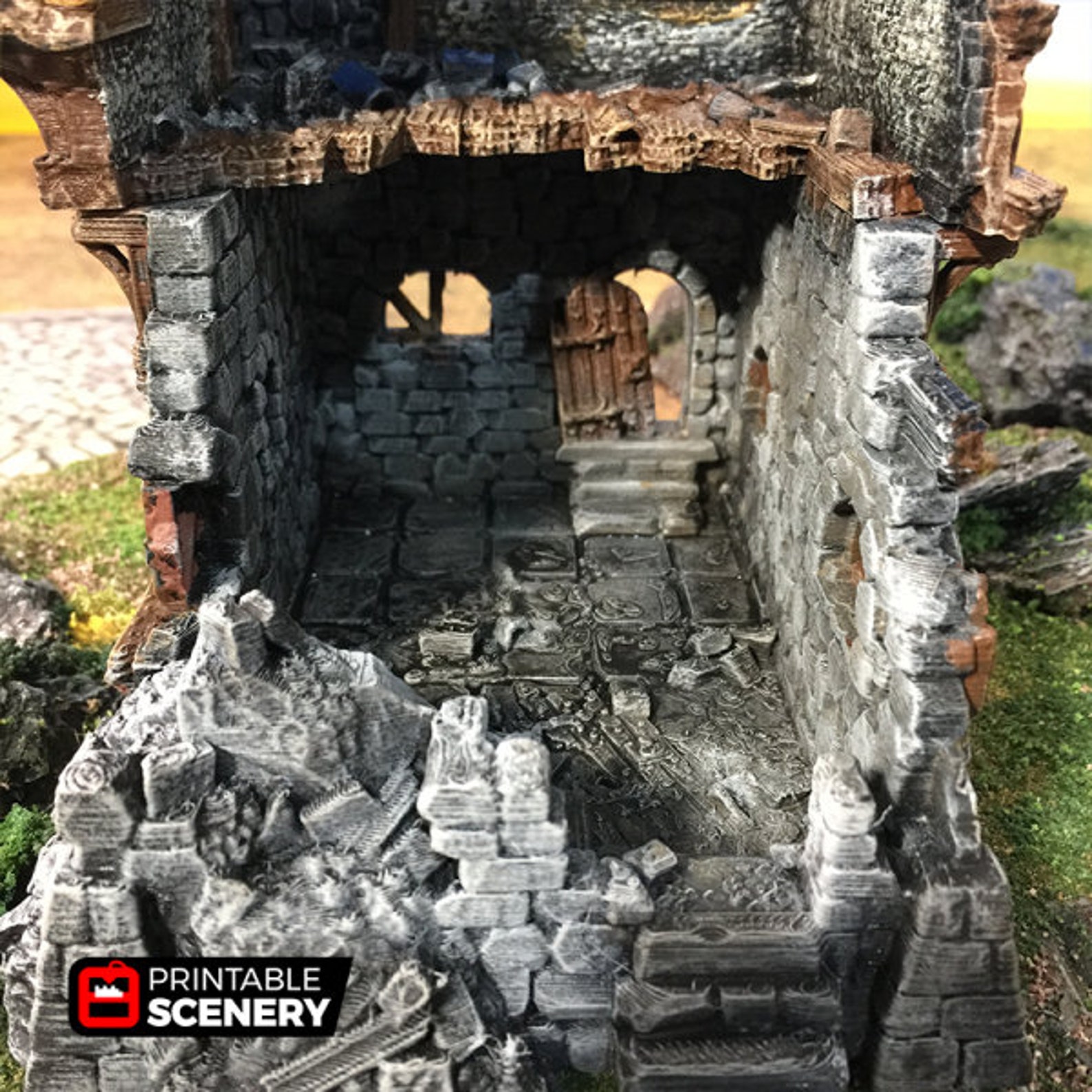 Dnd Ruined Governor's Mansion Lost Islands Port Winterdale - Etsy