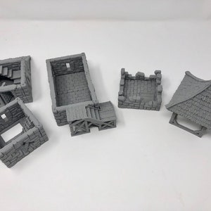 Dnd Medieval Watchtower Sentry Lookout Guard Watch Tower City of Tarok ...