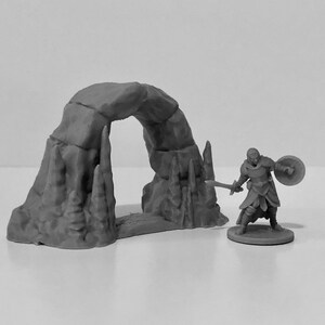 Dnd Cave Mouth Entrance Opening Subterranean Door Tabletop Scatter ...