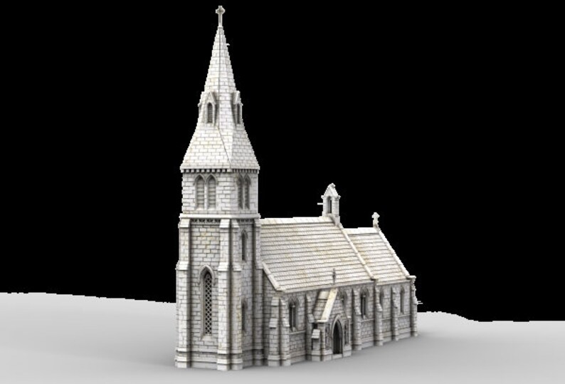 Dnd Medieval Church Chapel Dungeons and Dragons Tabletop | Etsy