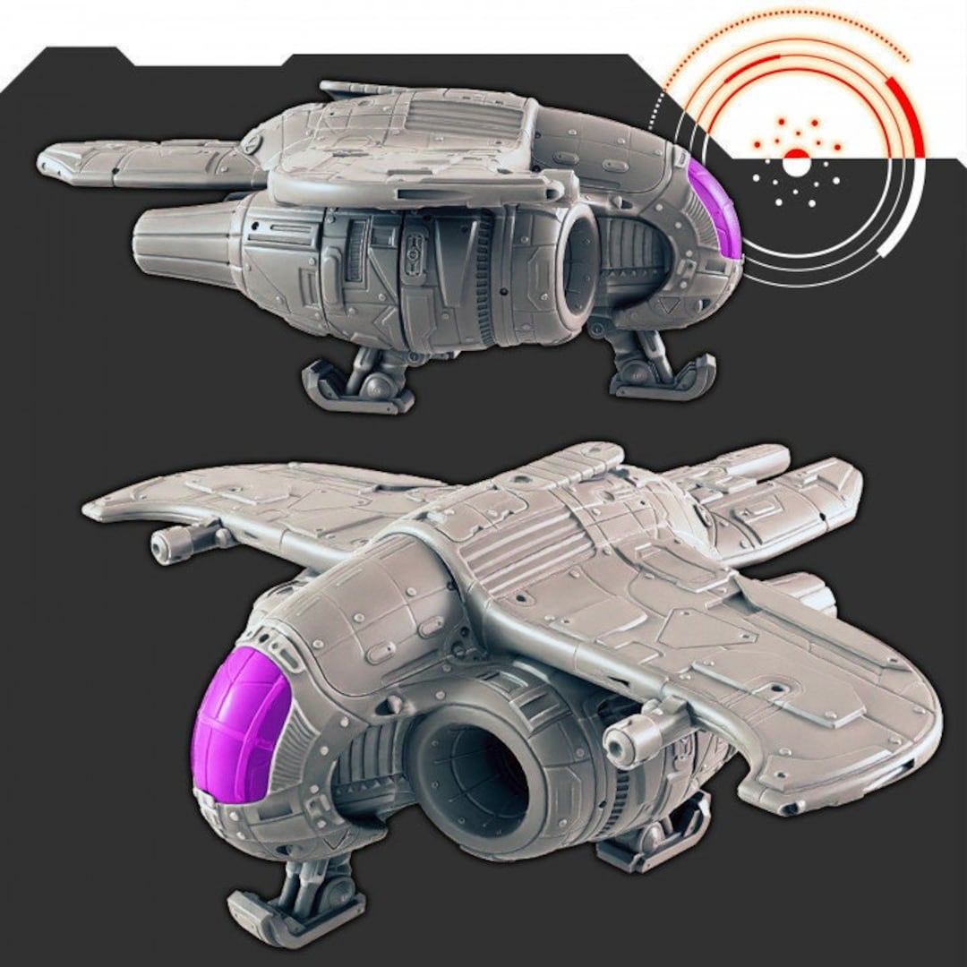 Dnd Sci-fi Peregrine Falcon Spaceship Star Wars Legion Spacecarft ...