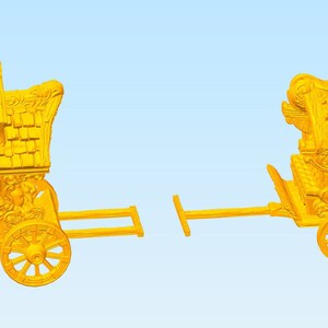 Dnd Gypsy Wagon Merchant Wagon Traveler Caravan Cart Gypsies Tabletop ...