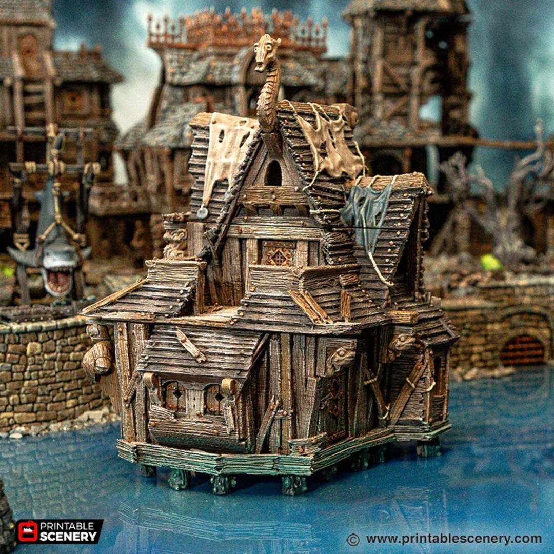 Dnd Stewards Hideaway Port Ruins Ramshackle and Ruin Scatter Tabletop ...
