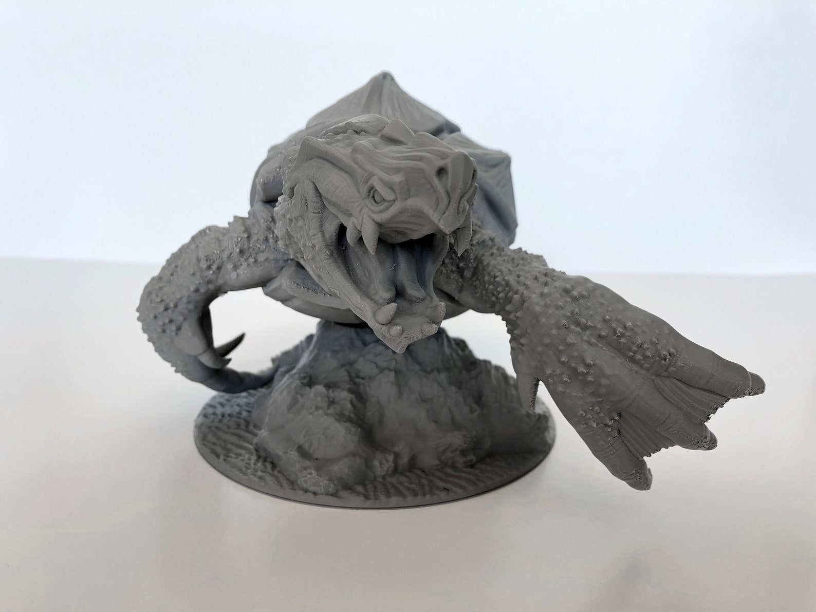 Dnd Dragon Turtle Aquatic Sea Monster Giant Turtle Ocean - Etsy