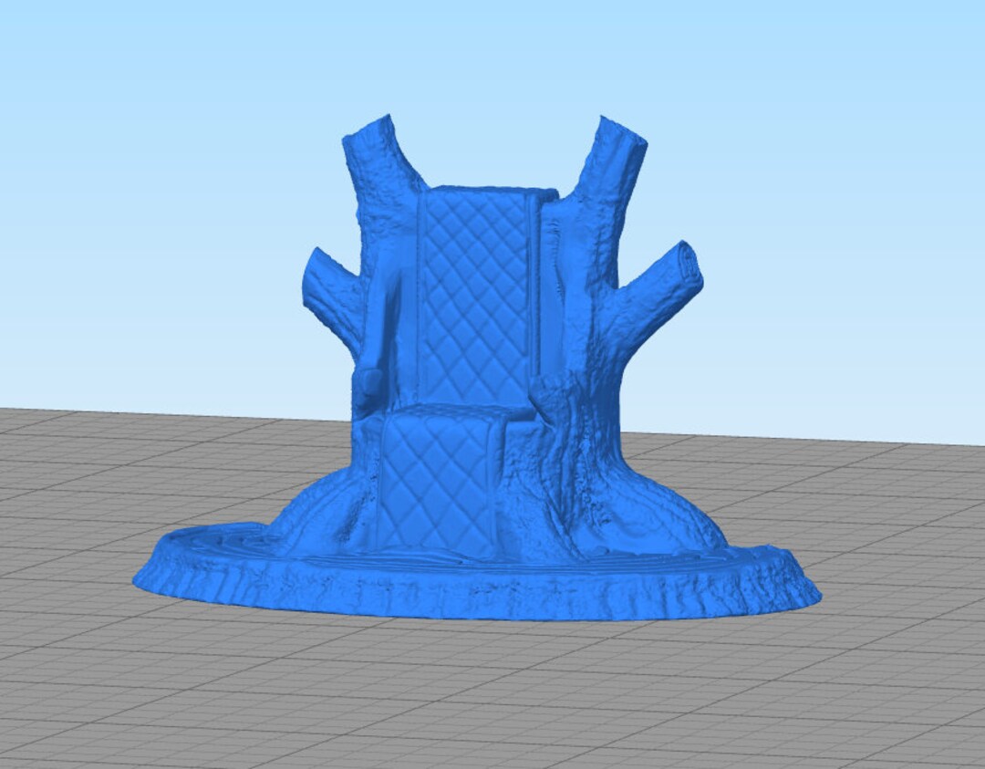 Dnd Log THRONE Elven King 28mm Tabletop Terrain Miniature - Etsy