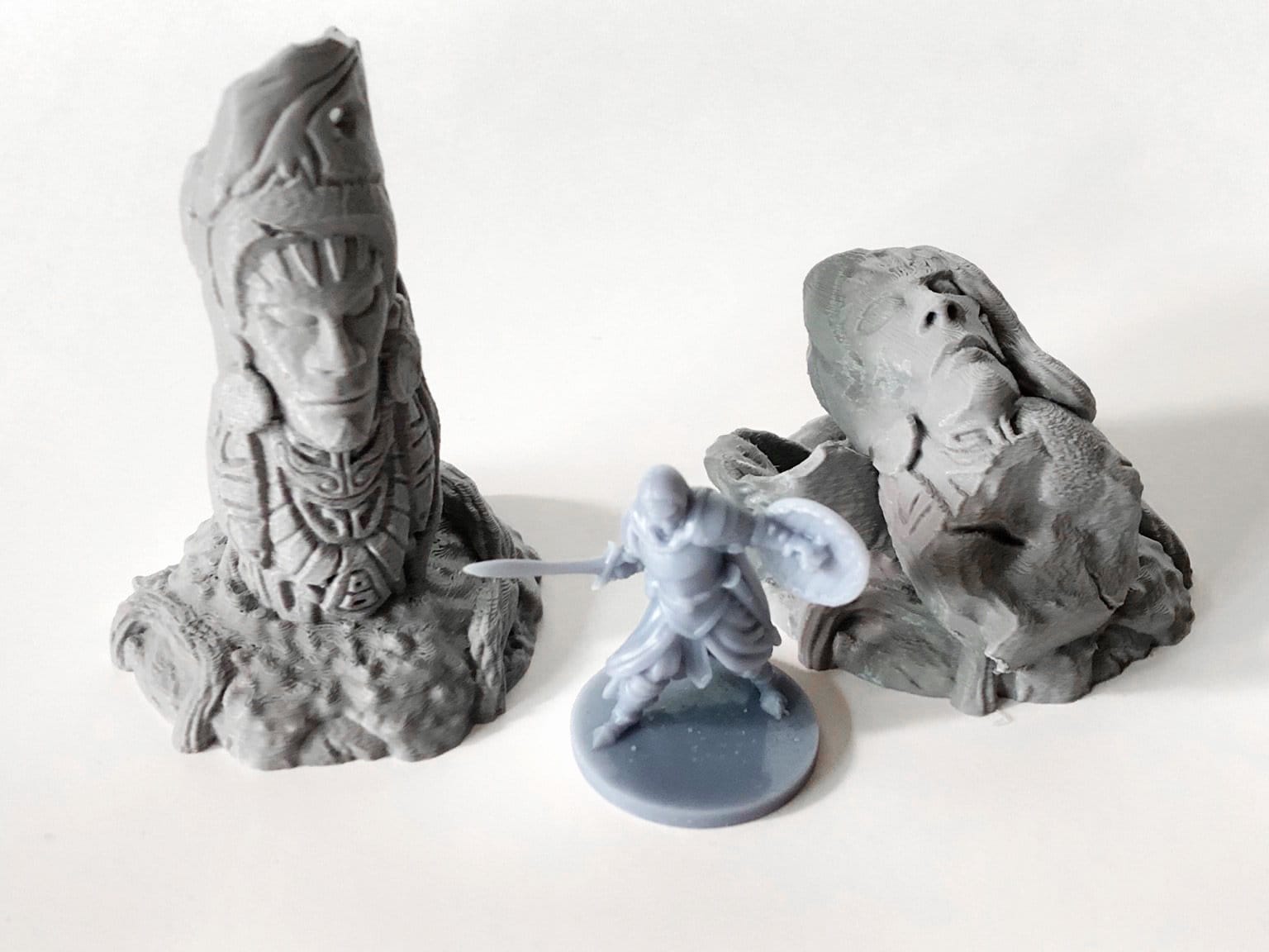 Dnd Depths of Savage Atoll Ancient Ruined Statues Tabletop | Etsy