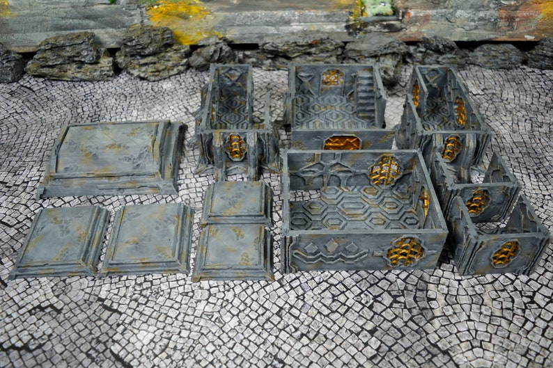 Dnd Dwarven House 8 Dwarf Home 28mm LOTR Scatter Tabletop - Etsy