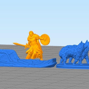 Dnd Sled and Dog Team Equipment Snow Winter Travel Arctic Animals ...