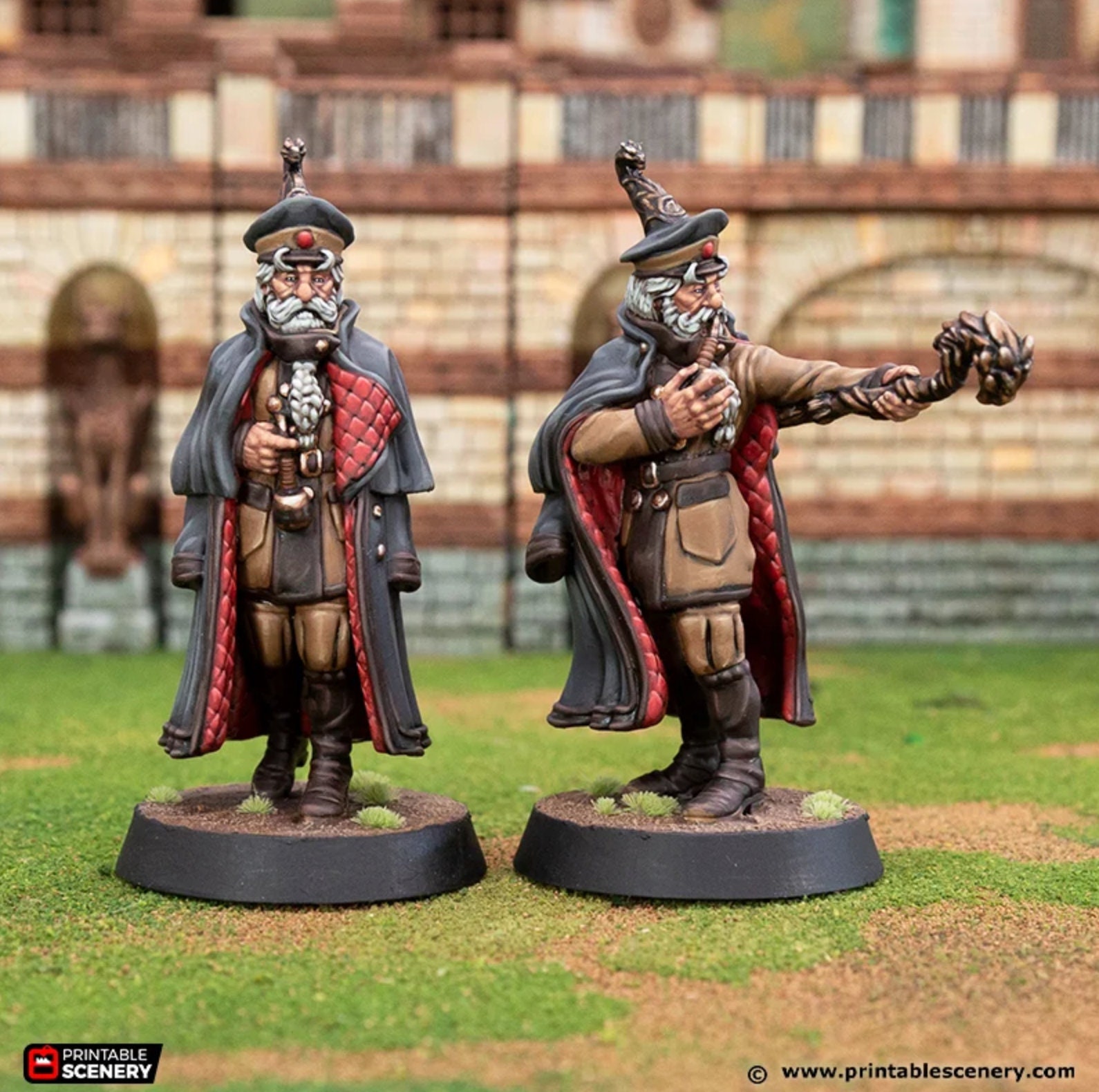 Dnd Great Warlock 28mm Hobbit Miniature Rise of the Halflings - Etsy