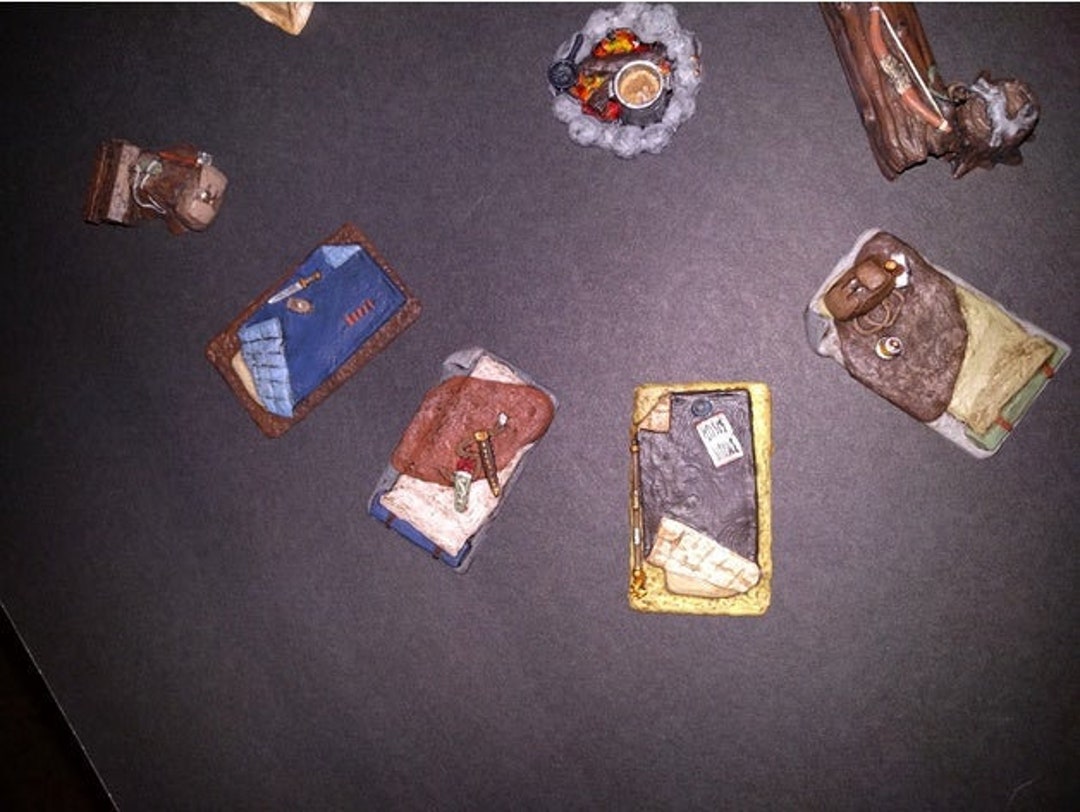 Dnd Adventurer's Camp Complete Campsite Tent Set Tabletop Scatter ...