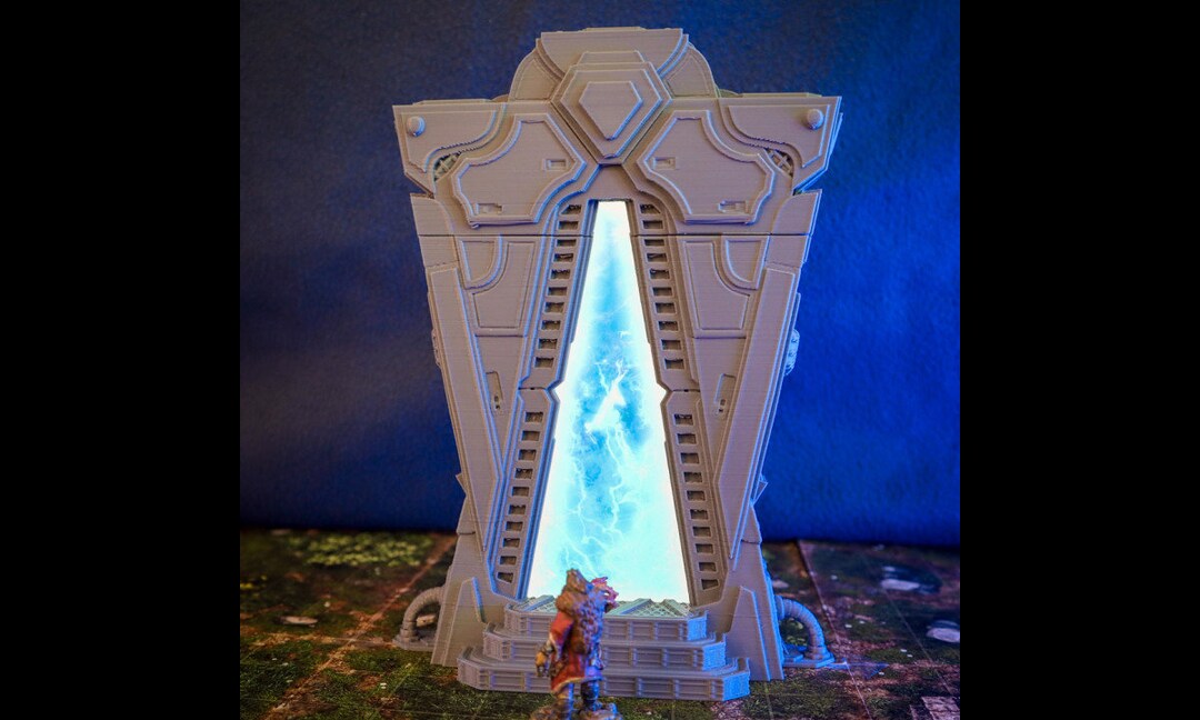 Dnd Animated Magic Nexus Bridge Portal Insert PHONE 4 Video Effects Sci ...