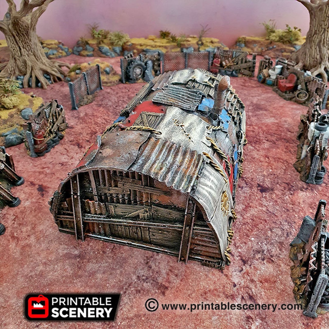 Dnd Isolation Bunker Wreck Urban Modern Gaslands Wasteland Post ...