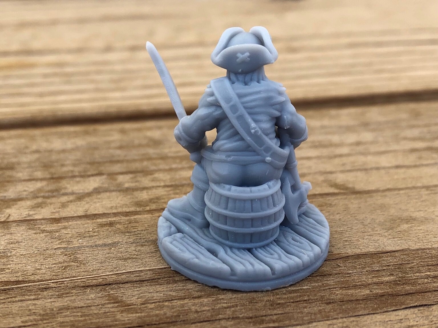 Dnd Dwarf on Barrel 28mm RESIN Miniature D and D Miniatures | Etsy