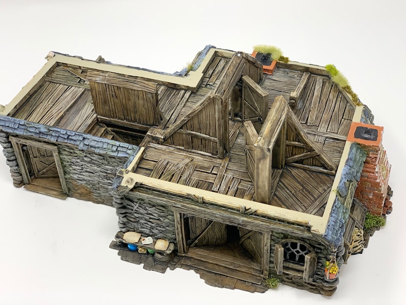 Dnd Last Hearth Inn Kitchen for Village 28mm Miniature Terrain - Etsy