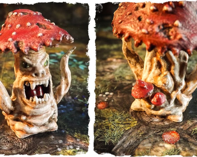15mm 28mm 32mm Dnd Miniature Angry Mushroom | D&D Terrain, Dungeons and ...