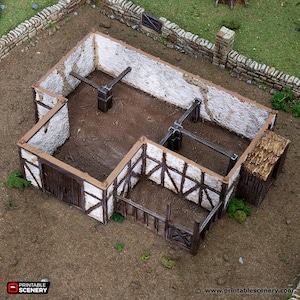 Dnd Country Stables From King and Country Village Medieval Farm ...